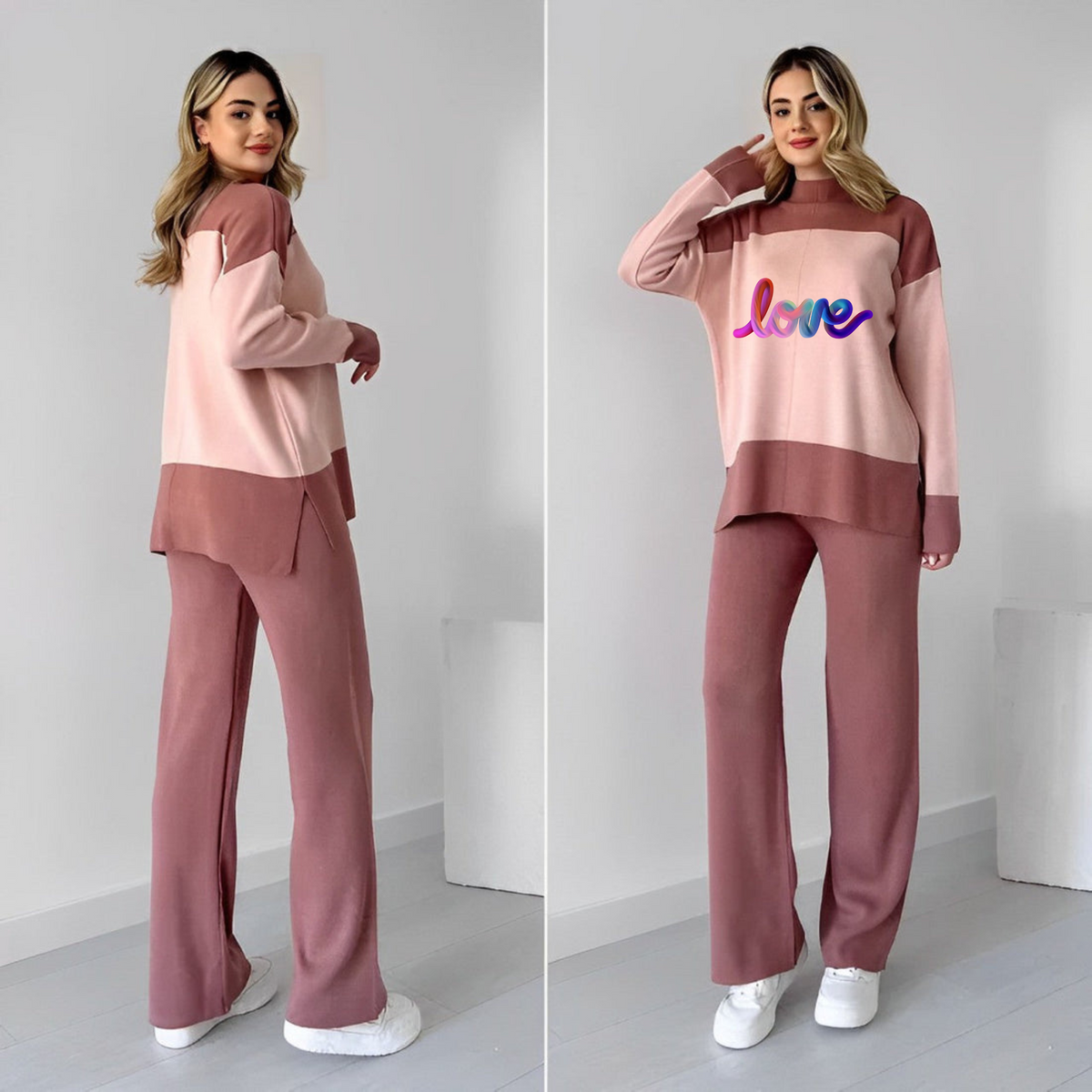 Love Drop Shoulder Loungewear – BBG FASHION CLOTHING STORE